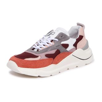 D.A.T.E. Fuga Hairy Bordeaux Sneakers - - Shoes - Damen - Mehrfarbig - 37 EU