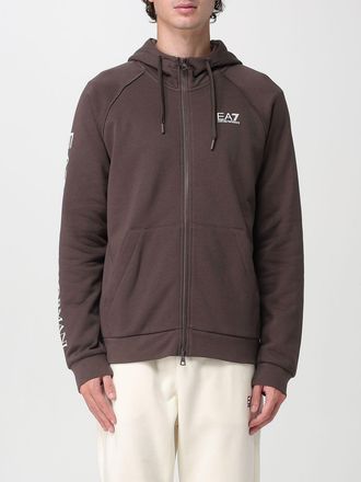 Emporio Armani Sweatshirt EA7 Herren Farbe Braun