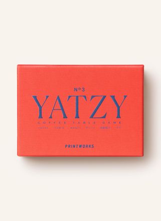 Printworks Printworks W&uuml;rfelspiel Yatzy Classic rot
