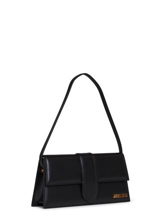 Jacquemus Womens Shoulder Bag Bambino Black Calf Leather Handbags Hand