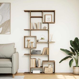 vidaXL Vidaxl - Biblioth&egrave;que ch&ecirc;ne artisanal 92x29x188 cm bois ding&eacute;nierie