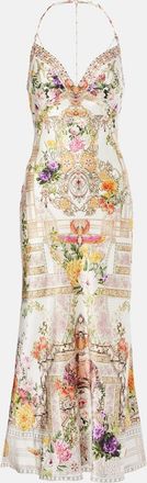 Camilla Maxikleid aus Seide