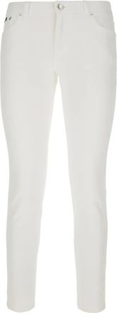 Dolce & Gabbana Femme, Jeans, Blanc, Taille: 40 FR Jean Skinny Cinq Poches