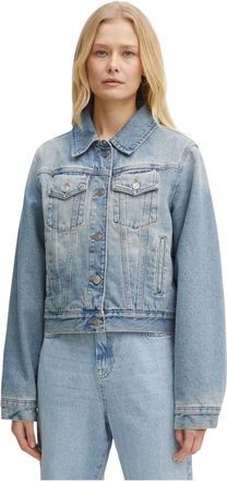 Victoria Beckham Damen, Jacken, Blau, XSGr&ouml;&szlig;e