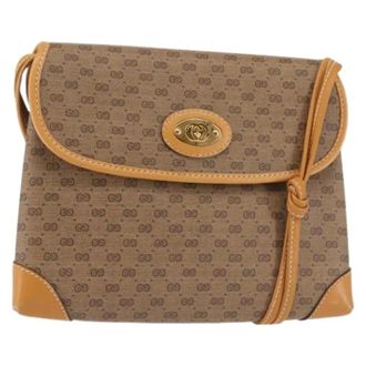 Gucci Sac bandouli&egrave;re Pre-owned - Femme - Pre-owned - Beige - Taille: ONE Size