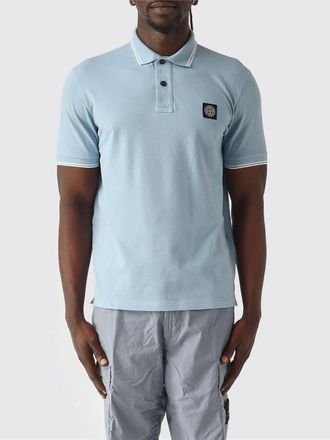 Stone Island Polo STONE ISLAND Homme couleur Bleu Ciel