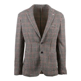 Luigi Bianchi Mantova Blazers - Homme - Vestes - Brun - Taille: L