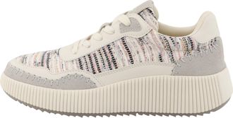 Tom Tailor Tom Tailor Damen 7490280013 Sneaker, Offwhite-Multi, 39 EU