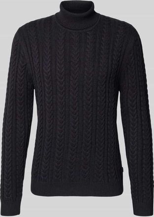 Jack & Jones Strickpullover mit Zopfmuster