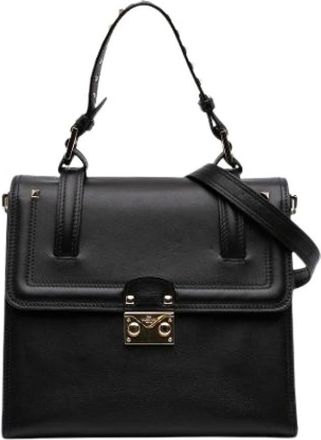 Valentino Sac Cabana Pre-owned - Femme - Pre-owned - Noir - Taille: ONE Size