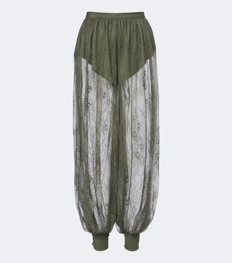 Bananhot Pantalon ballon Kendall en dentelle