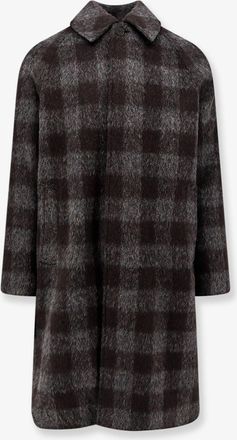 Amaranto Outdoor wool, alpaca and mohair coat - AMARANTO - gender_Man