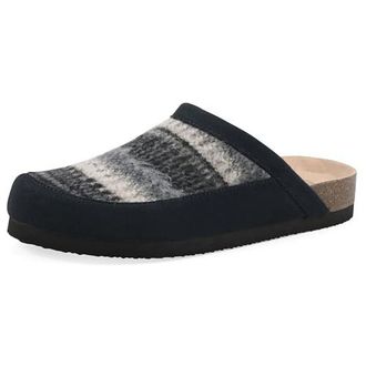 White Mountain White Mountain Sabots Benday Comfort-Molded Footbed, bleu/multicolore, 35 EU