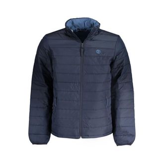 Timberland Blaue Sportjacke aus recyceltem Nylon - - Jackets - Herren - Blau - XL