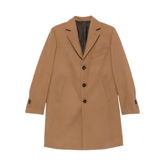 Daniele Alessandrini Einreiher-Mantel - - Coats - Herren - Beige - XL