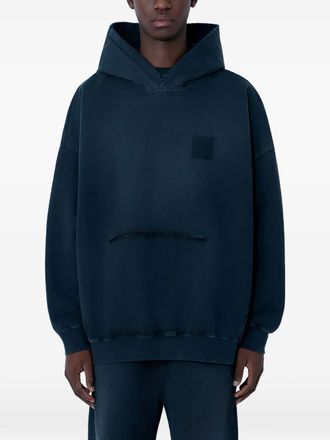 Champion hooded textured sweatshirt - Blau