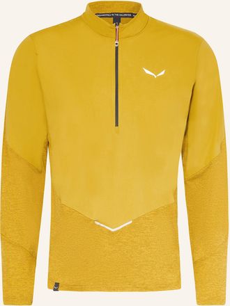 Salewa Midlayer Pedroc Dry Wind gelb