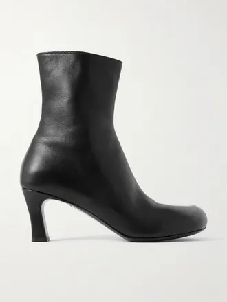 Bottega Veneta Bottines En Cuir - Noir