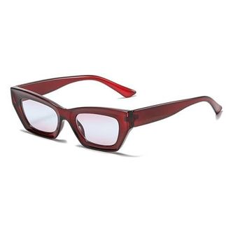 Generic Lunettes De Soleil Dext&eacute;rieur For Hommes, Monture Petite, For Les Vacances Et D&eacute;placements(Red)