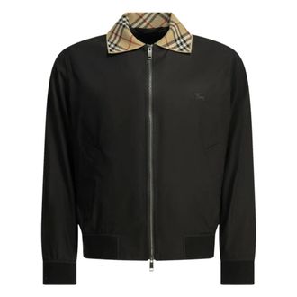Burberry Homme, Vestes, Noir, Taille: M Veste Harrington Bomber