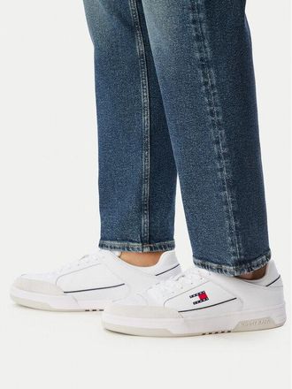 Tommy Jeans Sneakers Tjm Cupsole Leather EM0EM01660 Wei&szlig;
