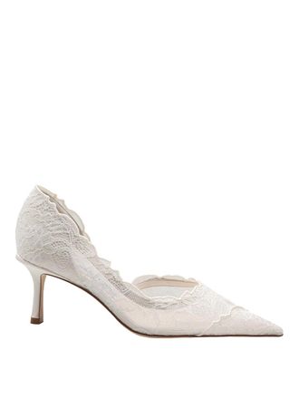 Jimmy Choo London Chaussures &Agrave; Talon - Blanc
