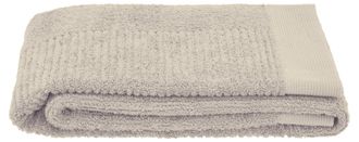 Zone Denmark Classic Handtuch, Badehandtuch, Duschtuch aus 100% Bio-Tex-zertifizierter Baumwolle, schnelltrocknend, 70 x 140 cm, Sand