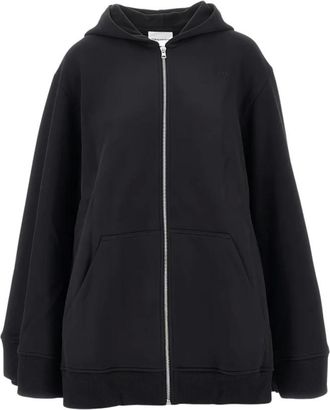 7 For All Mankind Damen, Sweatshirts & Hoodies, Schwarzk, SGr&ouml;&szlig;e