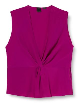 Pinko Damen Top Crepe De Chine Hemd, Vib_Viola Buganville, 30