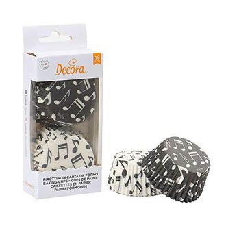 Decora 0339849 CF 36 Platten Note Musicali 50 x 32 M, Backpapier