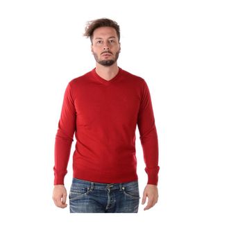 Emporio Armani Cozy Strickpullover - - Knitwear - Herren - Rot - S
