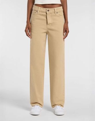 Dickies 984 - Gerade geschnittene Relaxed-Fit-Jeans in Hellbeige-Neutral