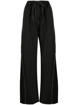 Rejina Pyo Hose mit weitem Bein - Schwarz