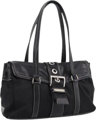 Prada Sac bandouli&egrave;re vintage doccasion - Femme - Pre-owned - Noir - Taille: ONE Size