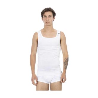Dirk Bikkembergs Wei&szlig;es Baumwoll Tank Top - - Underwear - Herren - Wei&szlig; - L