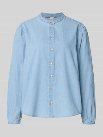 Brax Regular Fit Bluse im Denim-Look Modell Valeria