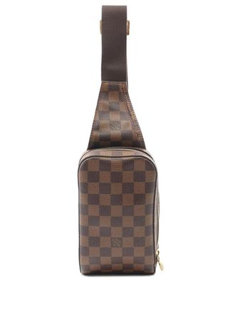 Louis Vuitton sac à bandoulière Damier Ébène Geronimos (2008) - Marron
