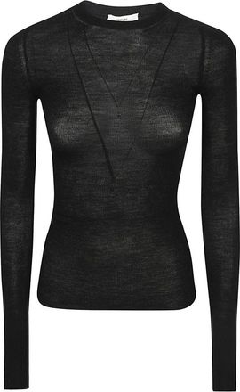 Haikure Femme, Pulls, Noir, Taille: 38 FR Maille ras du cou