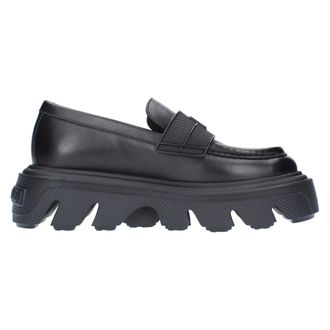Casadei Femme, Chaussures, Noir, Taille: 37 EU Mocassins en cuir Generation C