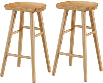 Generic Barhocker aus Holz - Stabile St&uuml;hle f&uuml;r Wohnzimmer, Esszimmer, Schlafzimmer, Arbeitszimmer