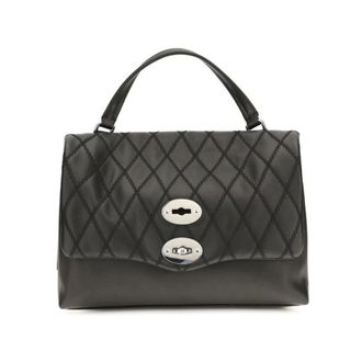 Zanellato Sac port&eacute; main Postina Tram&egrave; - Femme - Sacs - Noir - Taille: ONE Size