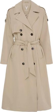 Notyz Notyz, Femme, Manteaux, Beige, Taille: 38 FR Trench-coat classique