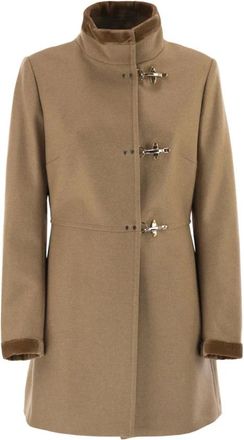 Fay Femme, Manteaux, Brun, Taille: 42 FR Virginia Coat