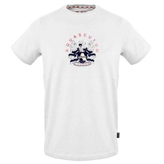 Aquascutum T-Shirt f&uuml;r Herren, Baumwolle (Wei&szlig;)