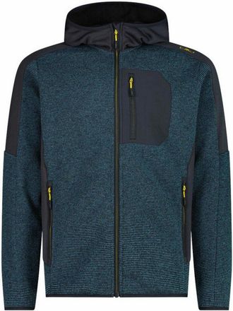 F.lli Campagnolo Fleecejacke CMP Herren Fleecejacke MAN JACKET FIX HOOD 35H1787