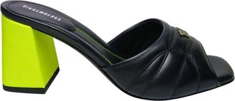 Dirk Bikkembergs Femme, Chaussures, Noir, Taille: 41 EU Sandali Pelle