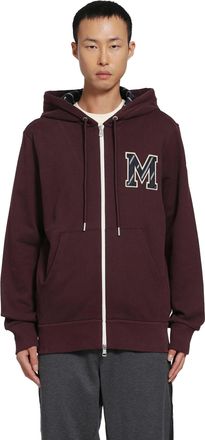 Moncler Monogram Zip-Up Hoodie