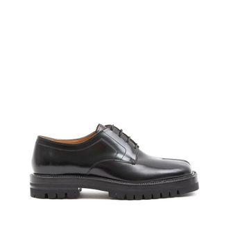 Maison Margiela Schwarze flache Schuhe f&uuml;r Frauen - - Shoes - Herren - Schwarzk - 40 EU