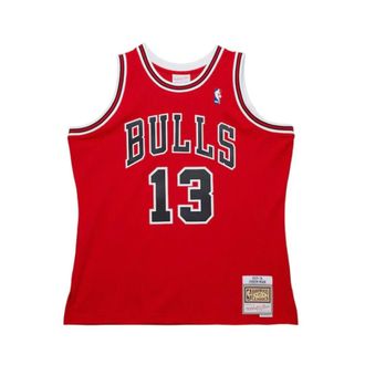 Mitchell & Ness Maillot Chicago Bulls Joakim Noah 2013 - Homme - Sport - Rouge - Taille: S