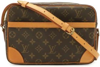 Louis Vuitton Sac bandouli&egrave;re Trocadero Pre-owned - Femme - Pre-owned - Brun - Taille: ONE Size